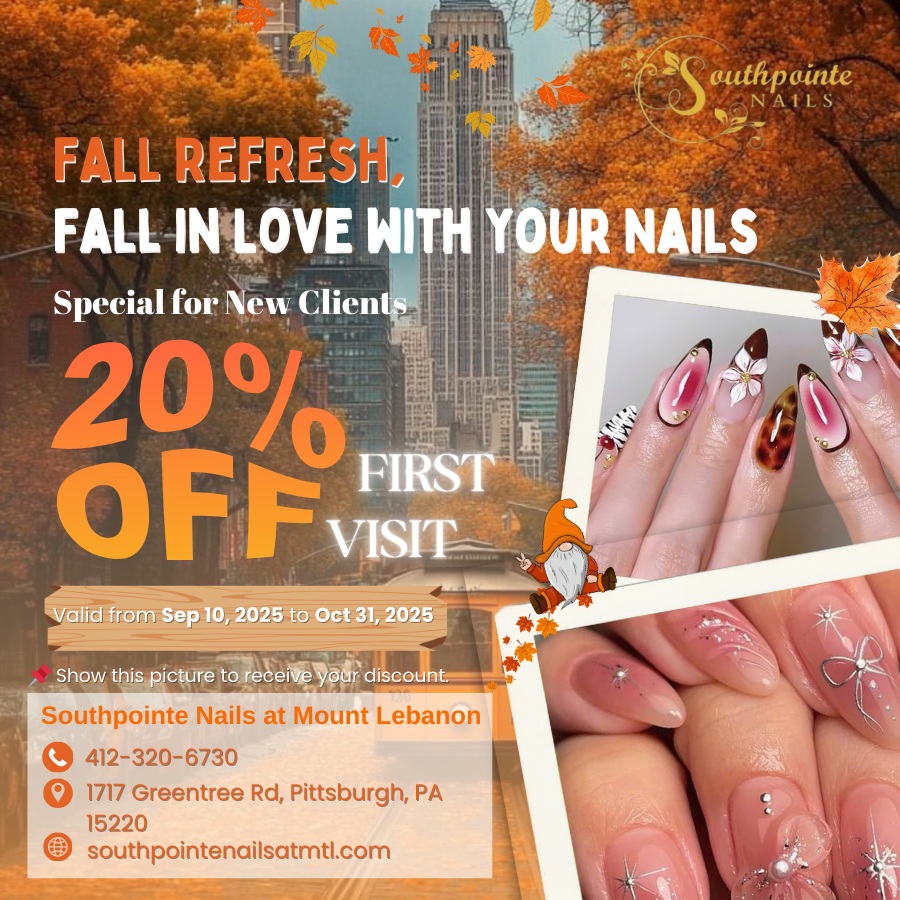 Southpointe Nails at Mount Lebanon