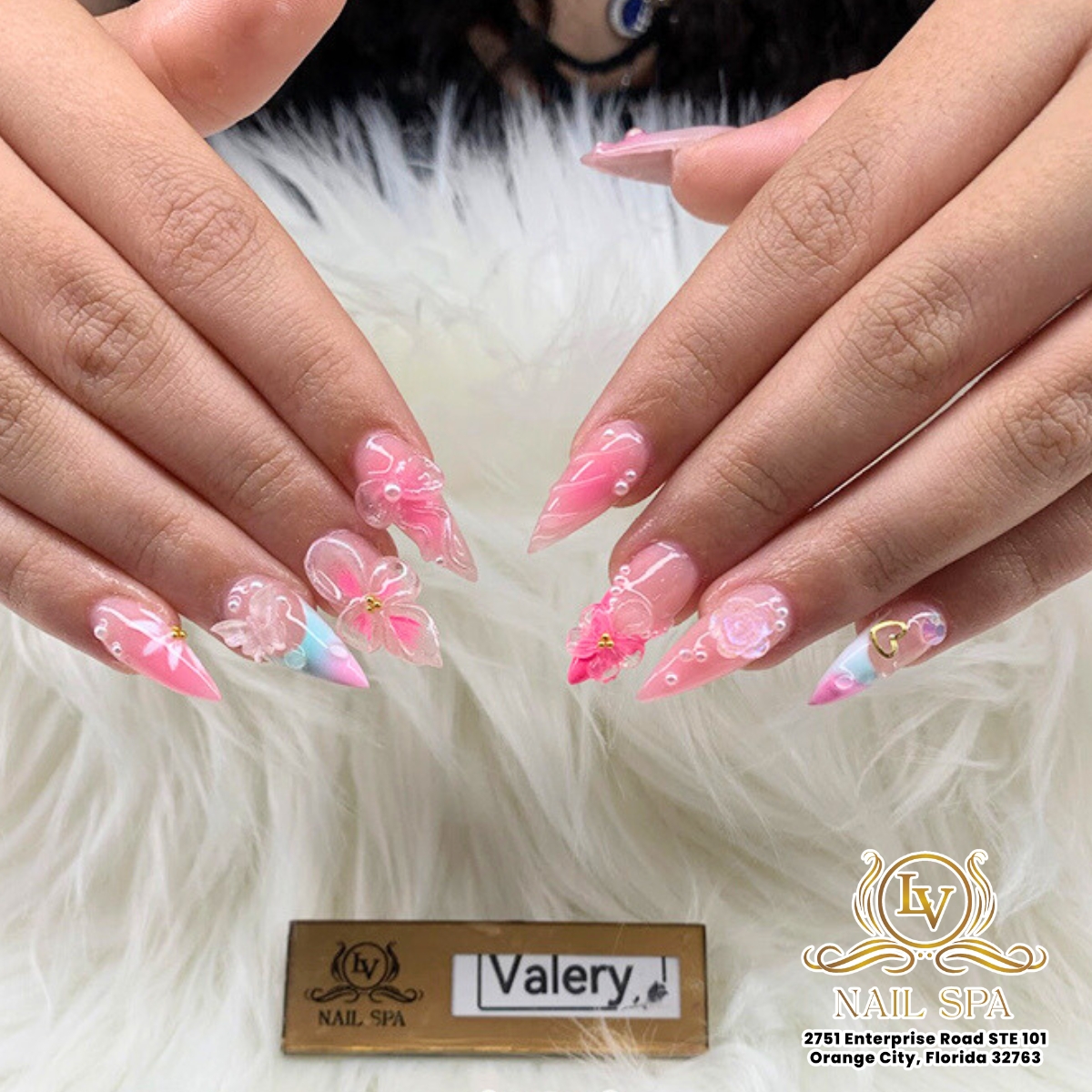 LV Nail Spa | Nail Salon in Orange City, FL 32763