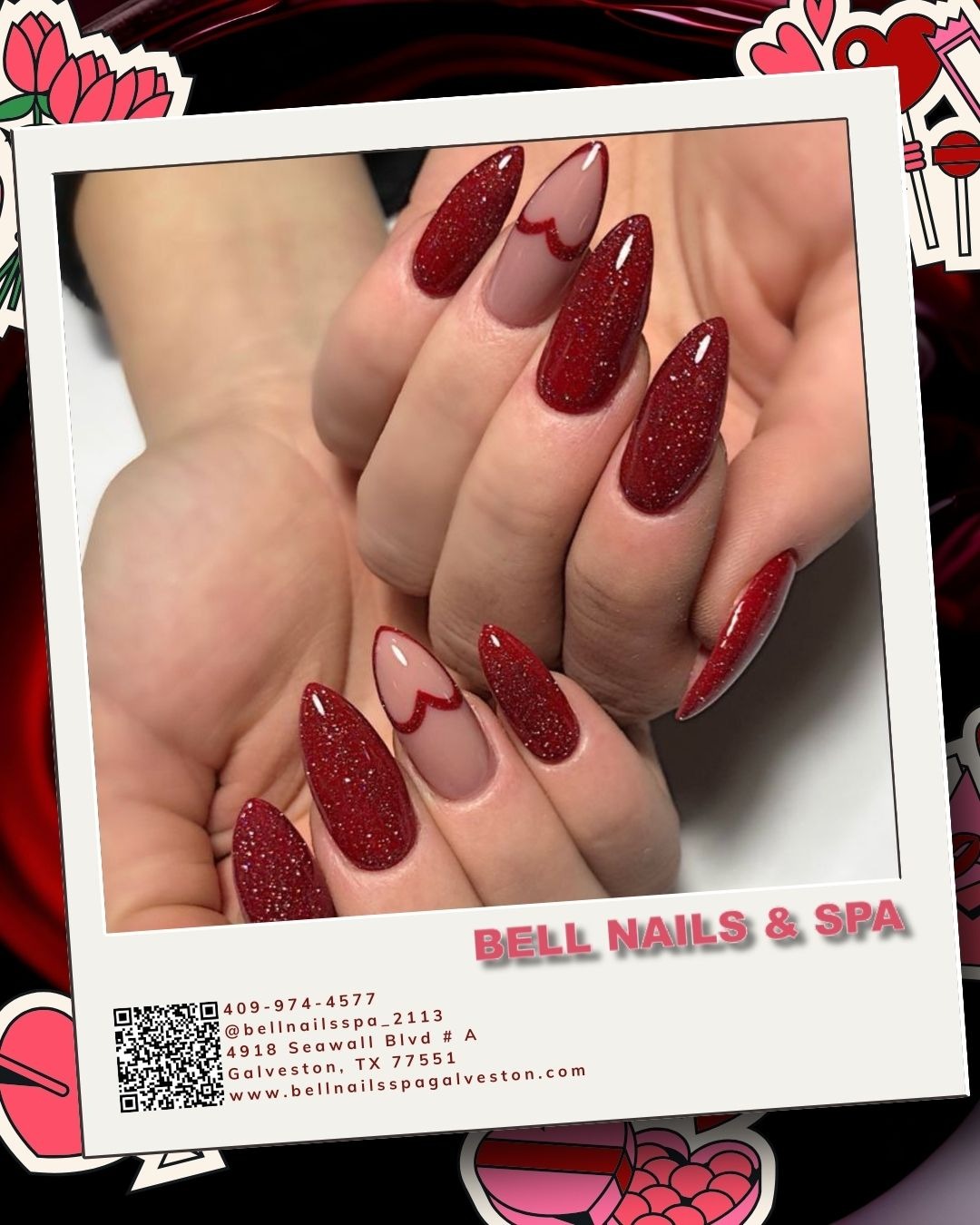 Bell Nails & Spa | Famous and trusted nail salon in Galveston, TX 77551