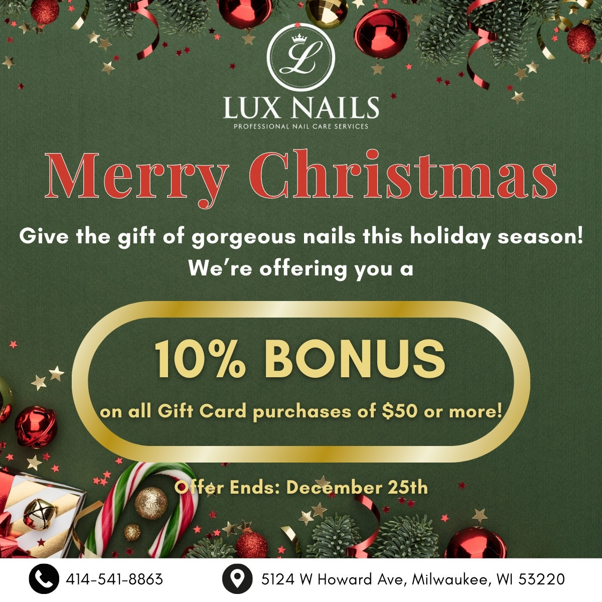 Lux Nails | Greenfield, WI