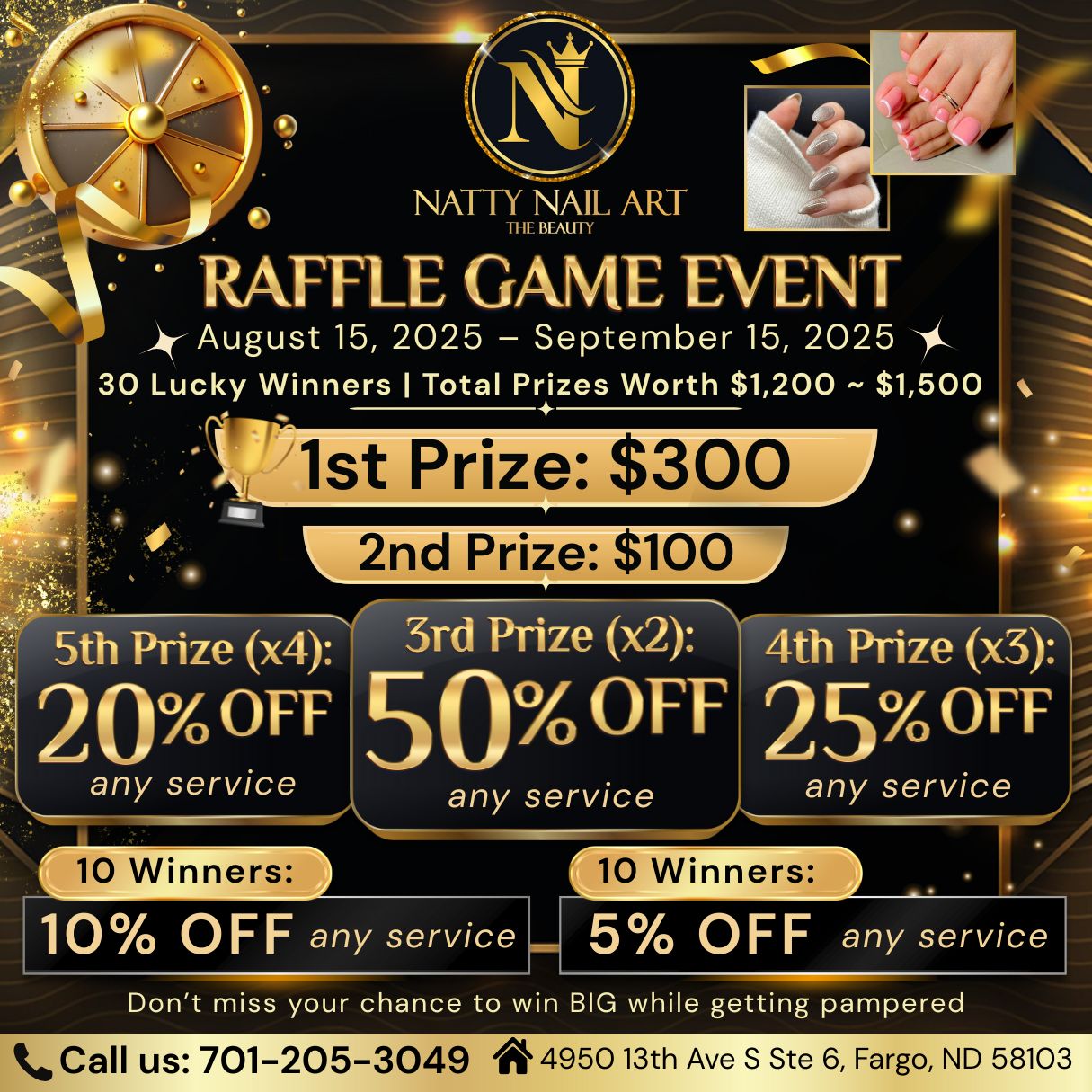 Natty Nail Art: Fargo's Premier Nail Salon