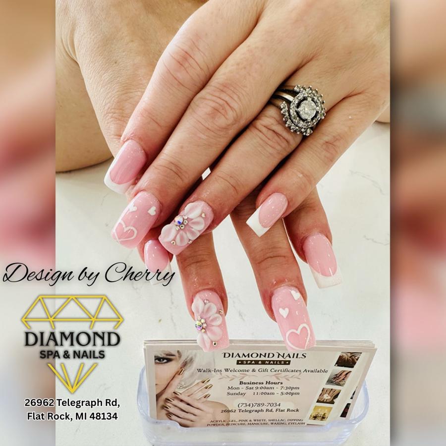 Diamond Spa & Nails in Flat Rock, MI 48134 | New salon on Telegraph Rd