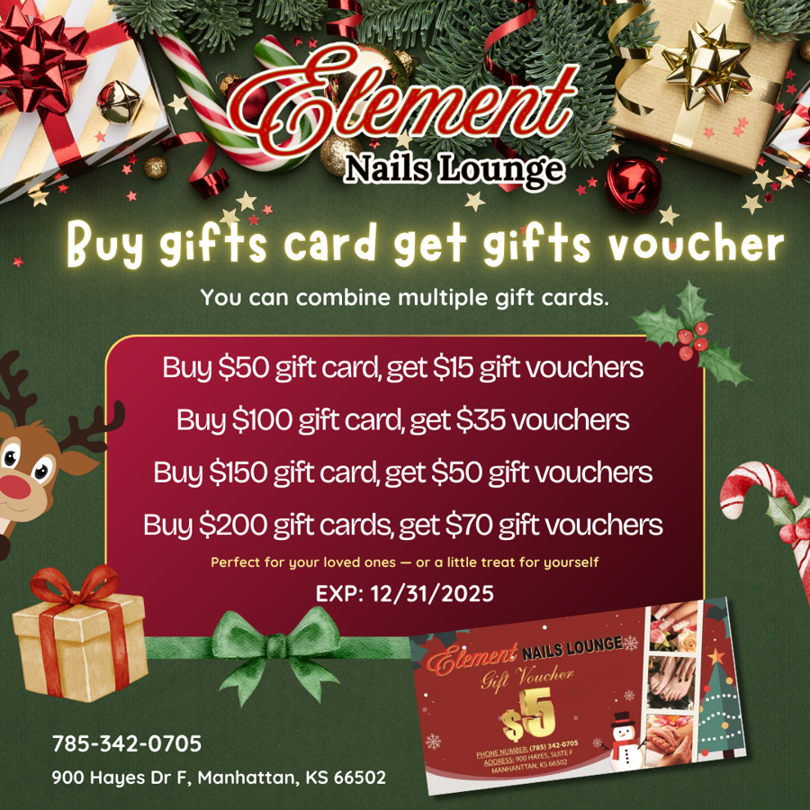 Element Nails Lounge | Premier Nail Salon in Manhattan, KS 66502