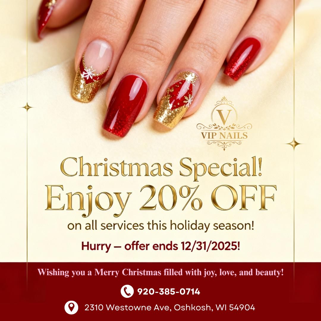 VIP Nails | Premier Nail Salon in Oshkosh, WI