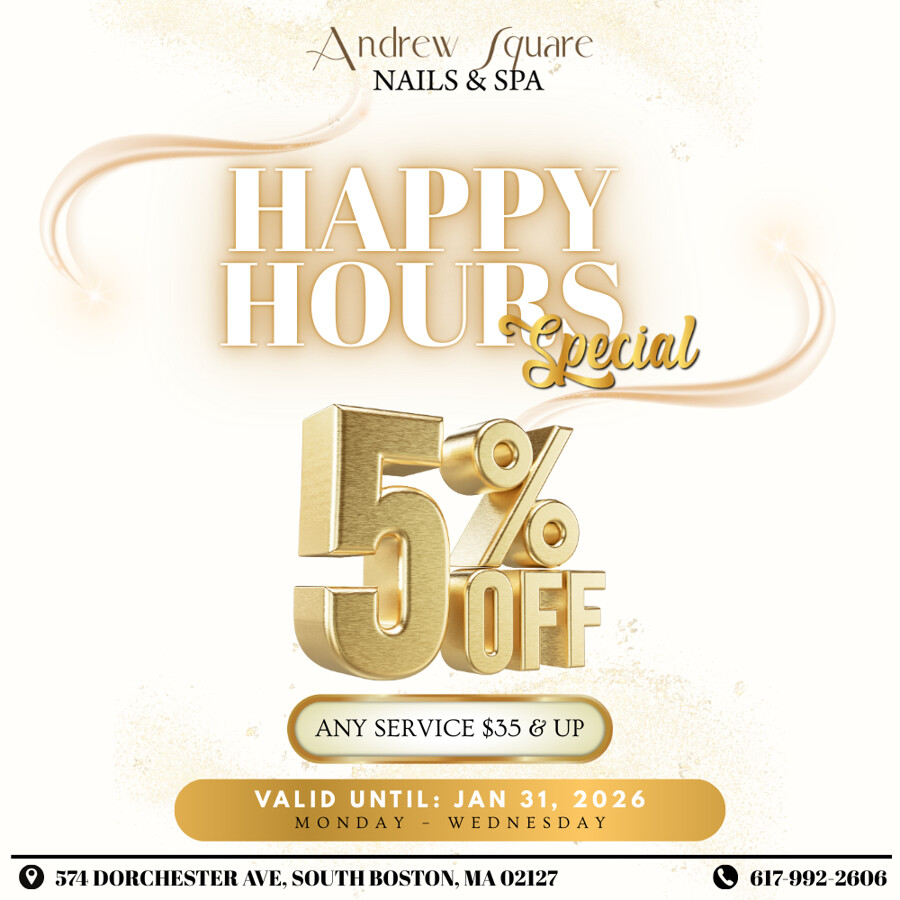 Andrew Square Nails & Spa | Nail Salon in South Boston, MA 02127