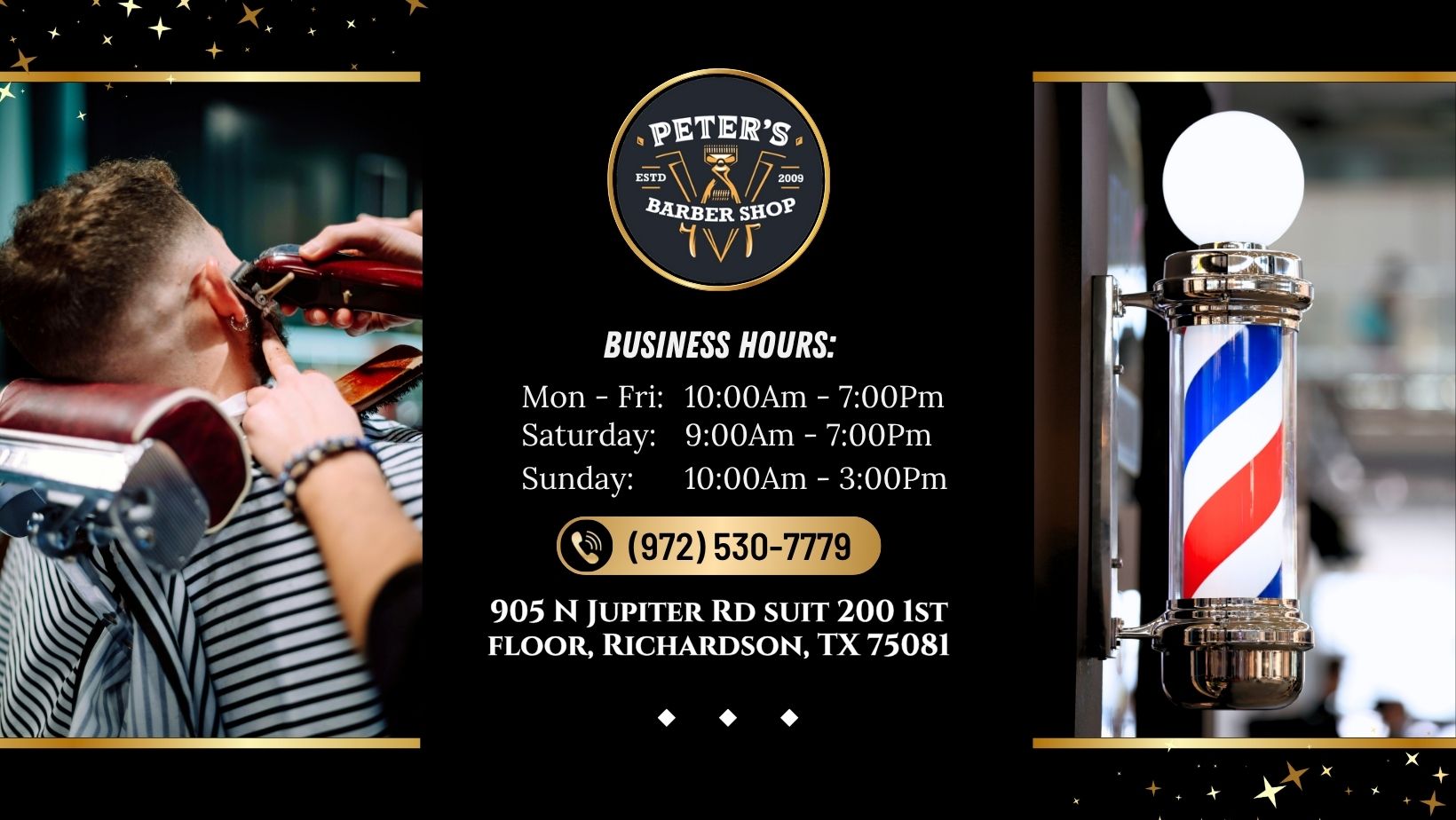 Our Skilled Barber Crew | Peter's Barber Shop in Richardson, TX 75081