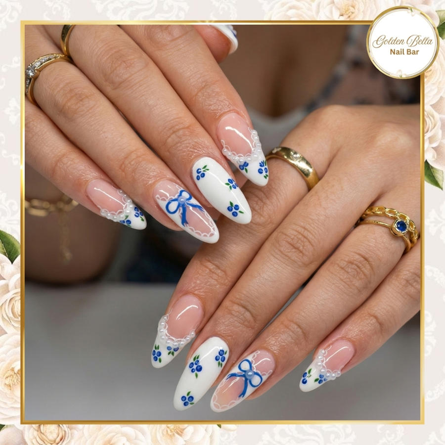 Golden Bella Nail Bar in Triadelphia, WV 26059 | Special Nail Art Design