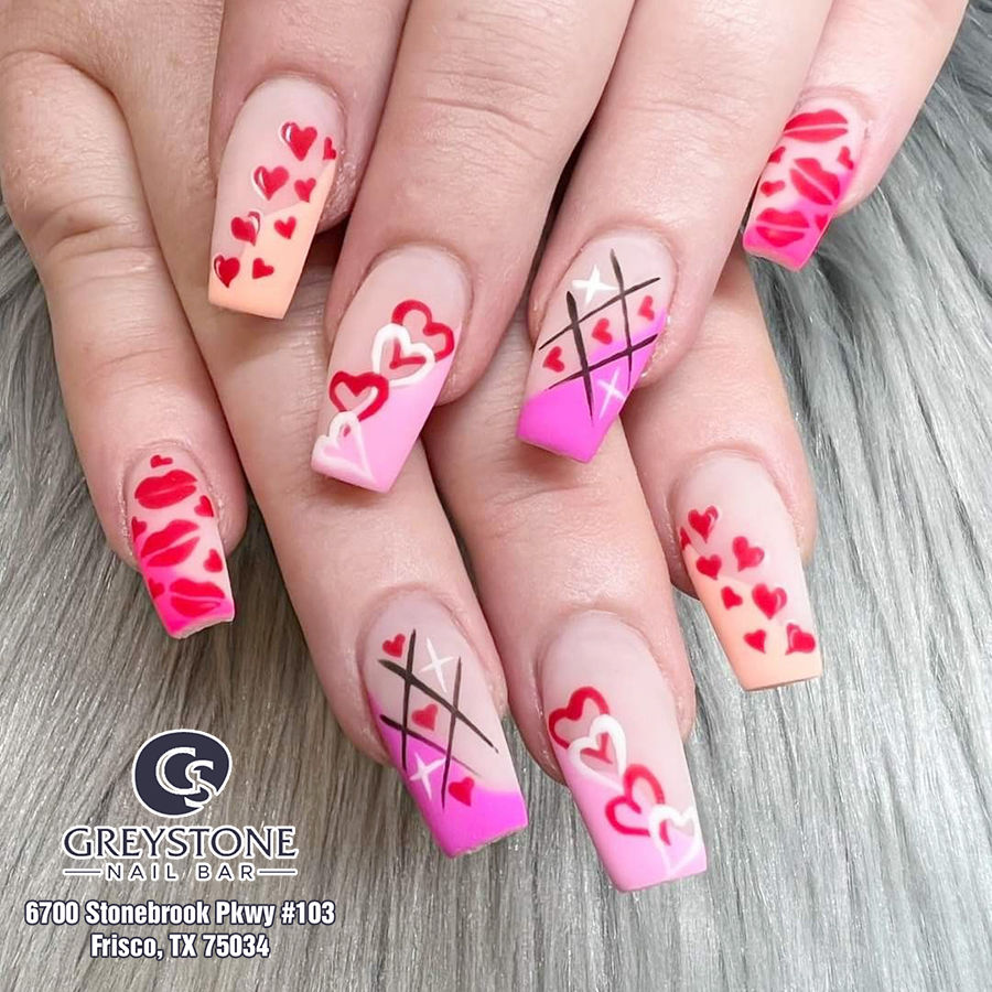 Grey Stone Nails Bar