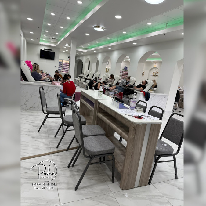 Poshe Nail Salon In Troy, MI 48084 | Near Walmart Supercenter